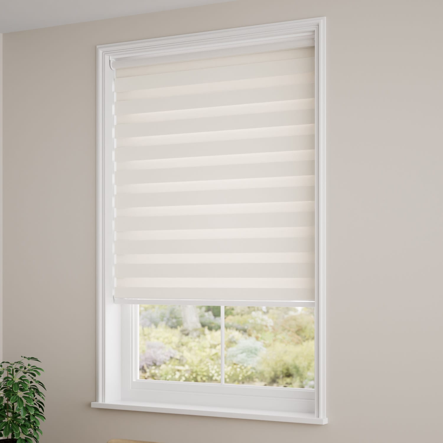 Enjoy Elektrisk Rullgardin Antique White
